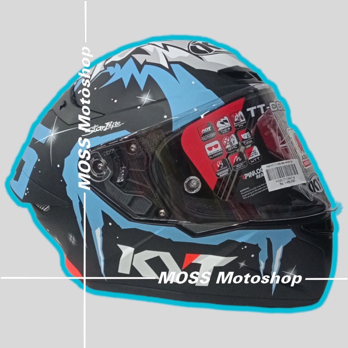 Jual HELM KYT TT COURSE JAUME MASIA WINTER TEST ORIGINAL PRODUCT ...