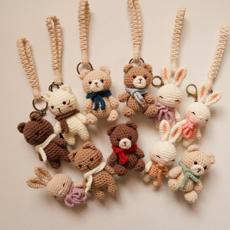 Jual Gantungan Kunci | Boneka Rajut | Amigurumi | Boneka Amigurumi ...