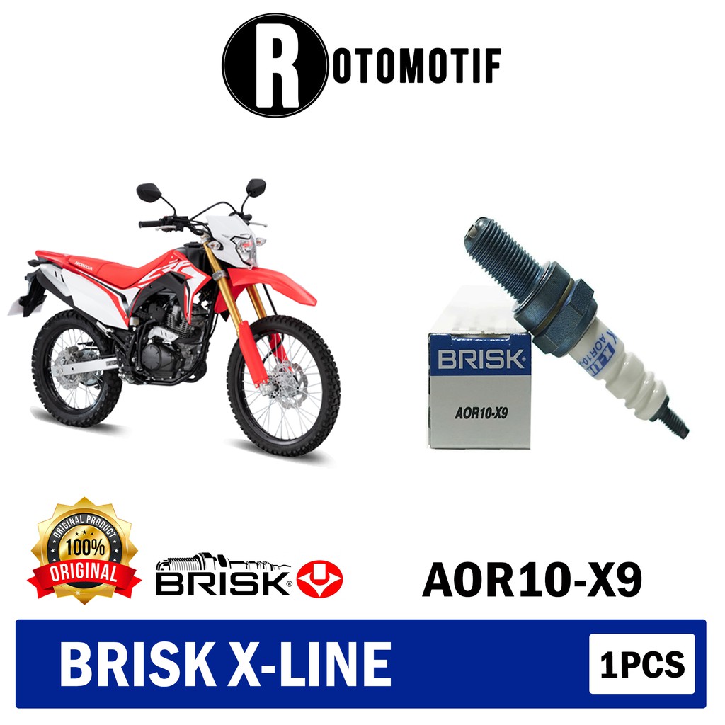 Jual Busi Honda CRF150L Brisk X line AOR10-X9 | Shopee Indonesia