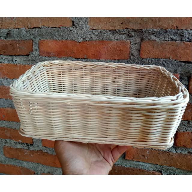 Jual Kotak keranjang serbaguna rotan halus Indonesia|Shopee Indonesia