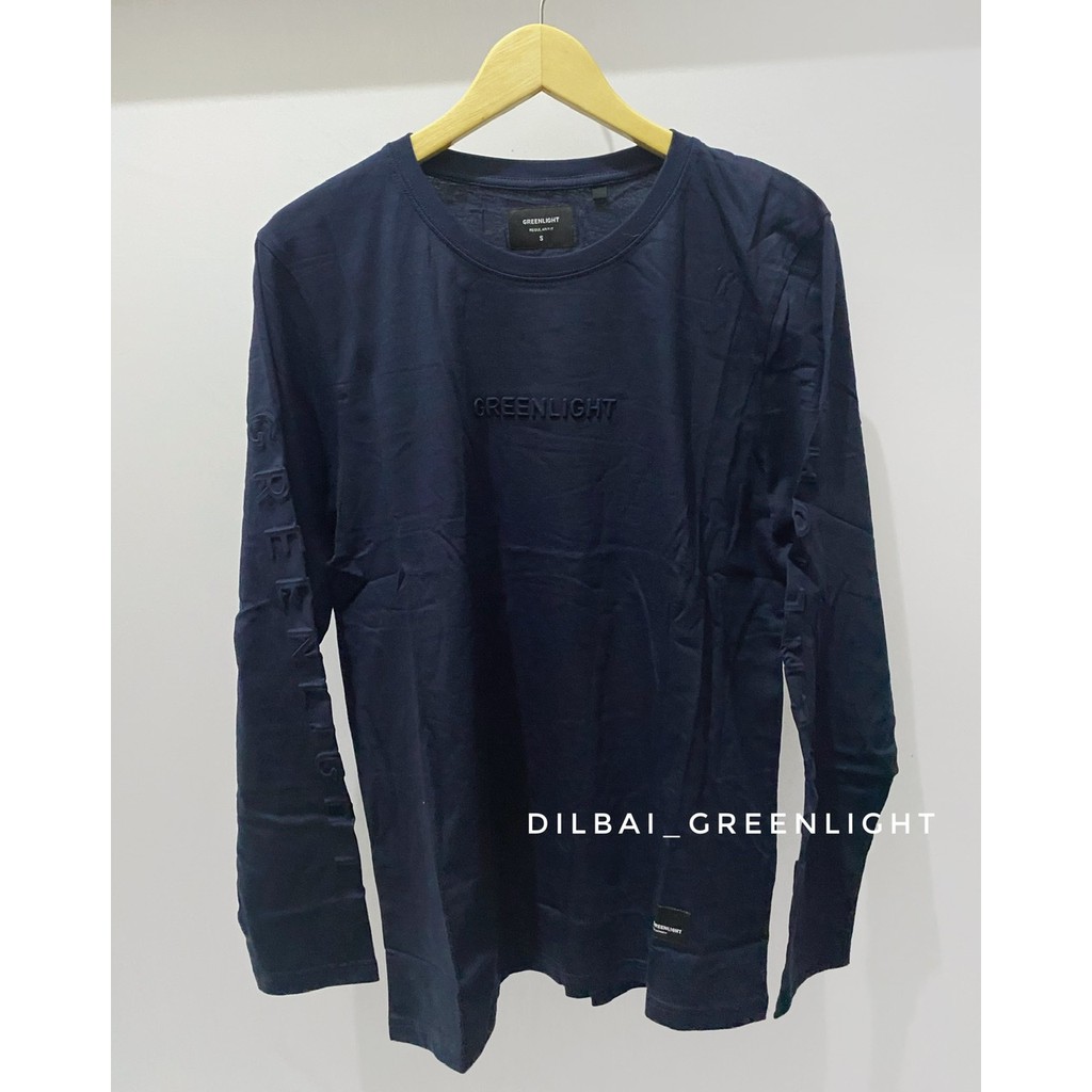 Jual Kaos Lengan Panjang GREENLIGHT ORIGINAL - Tiga Pilihan Warna | Shopee Indonesia