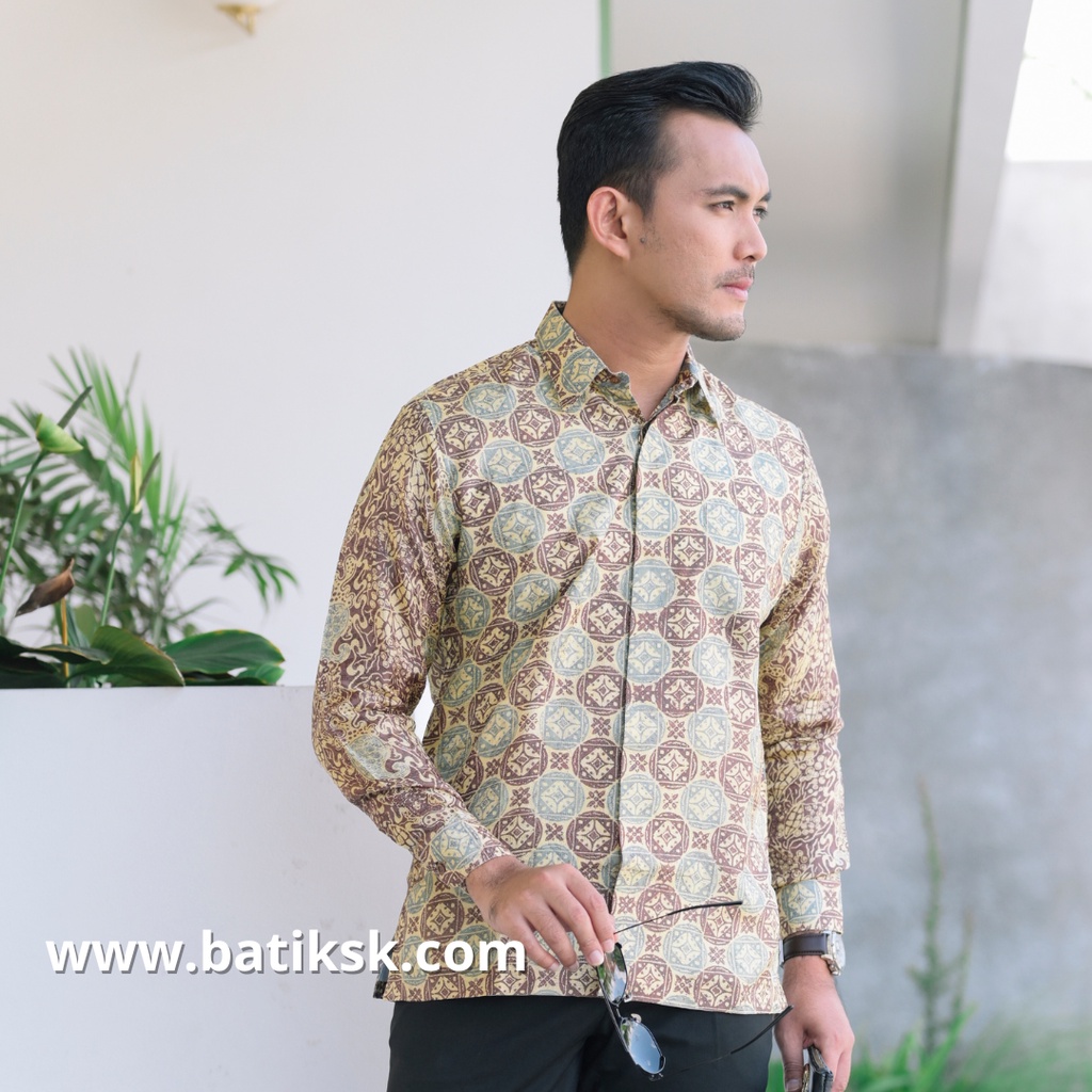 Jual KEMEJA BATIK VISCOSE LETRA VERDE | Shopee Indonesia