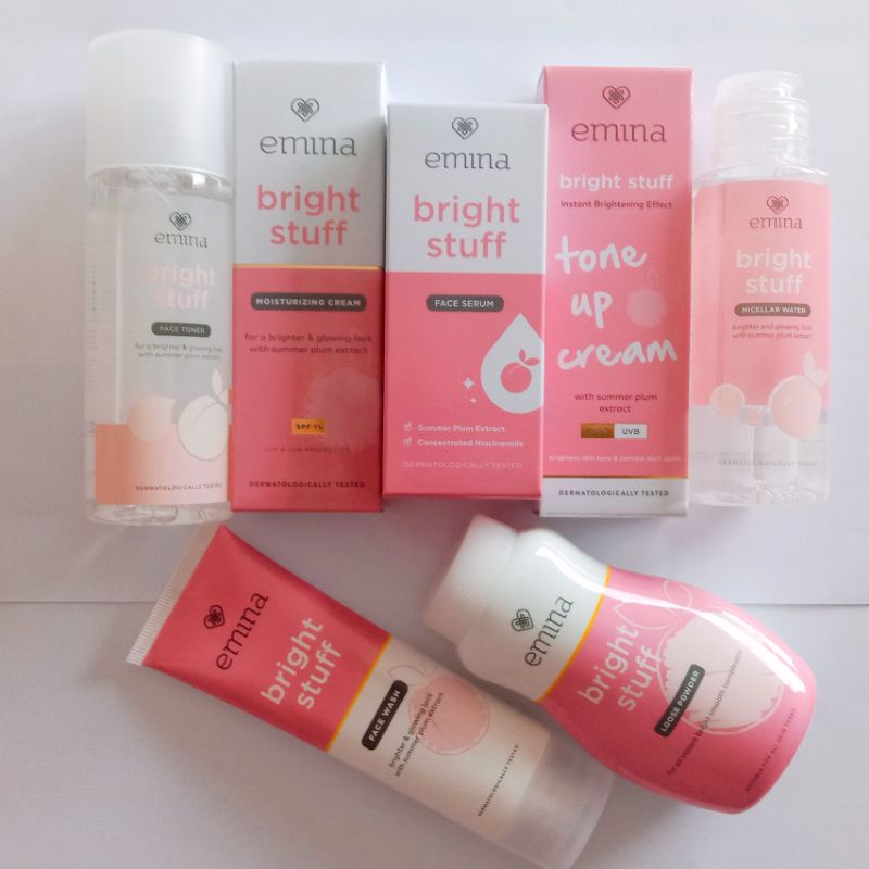 Jual Paket emina bright stuff (7 produk) | Shopee Indonesia