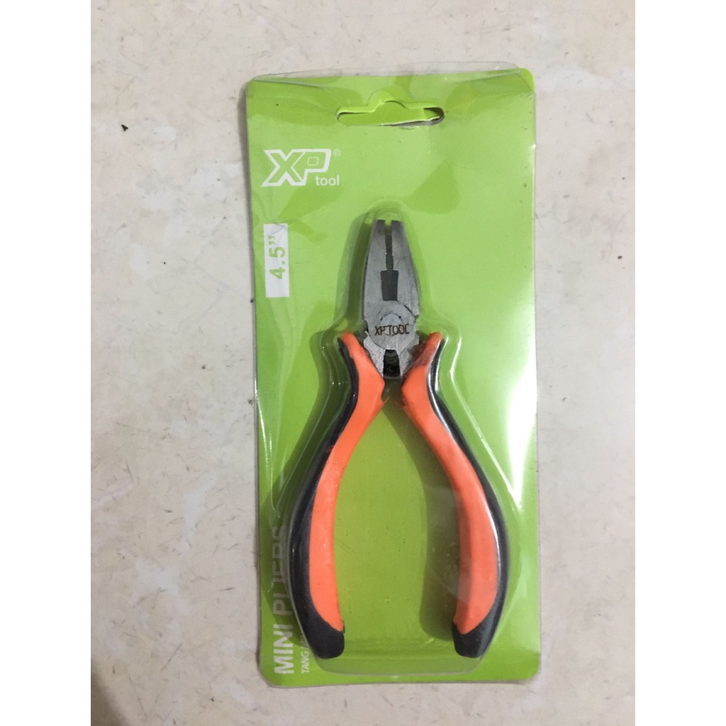 Jual XP TOOL TANG KOMBINASI MINI 4.5" INCH JEPIT KABEL KAWAT BUAYA PLIERS | Shopee Indonesia