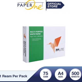 Jual Kertas HVS PPLITE A4 75GSM 1 Rim / 500 Lembar - High Quality ...