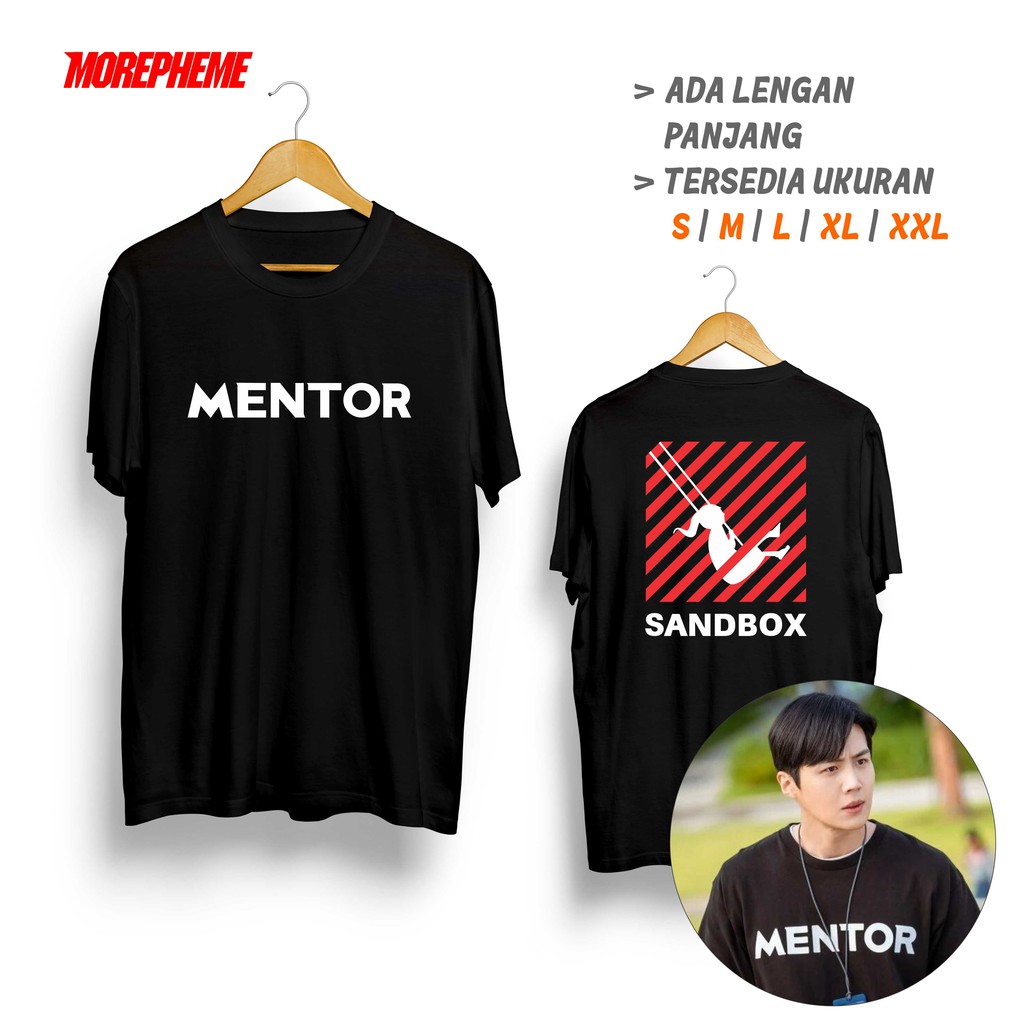 Jual Kaos Start Up Sandbox Mentor Baju Drakor Drama Korea KPOP Han Ji ...