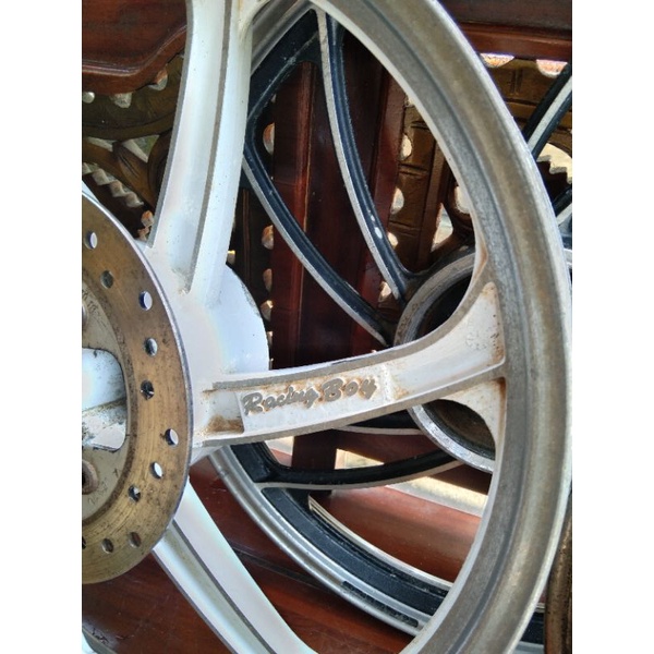 Jual velg racing boy kondisi second ring 17 140/160 | Shopee Indonesia