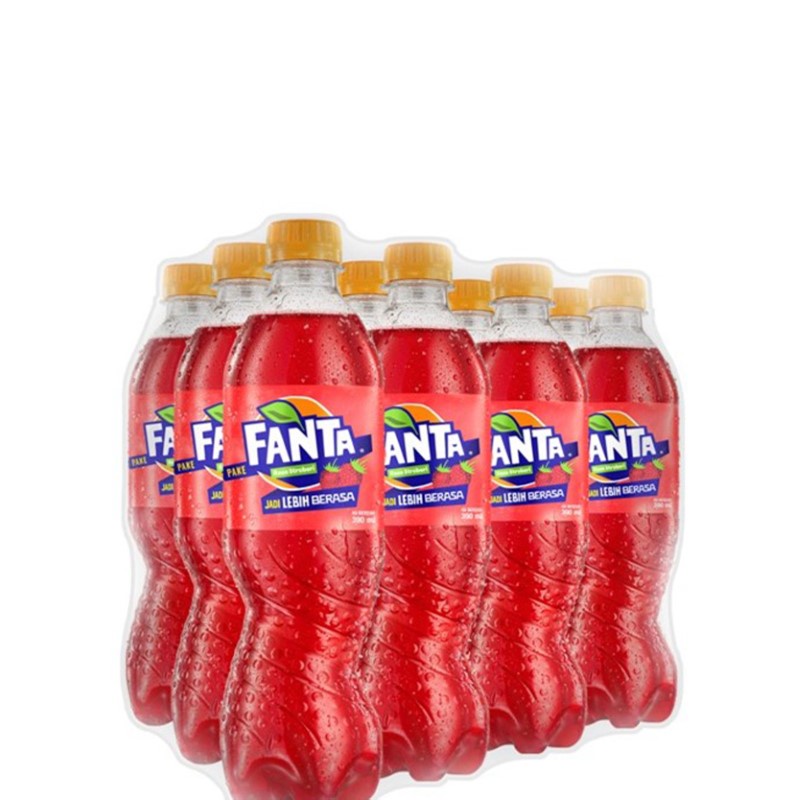 Jual Fanta Strawberry Botol 12 x 390 mL | Shopee Indonesia