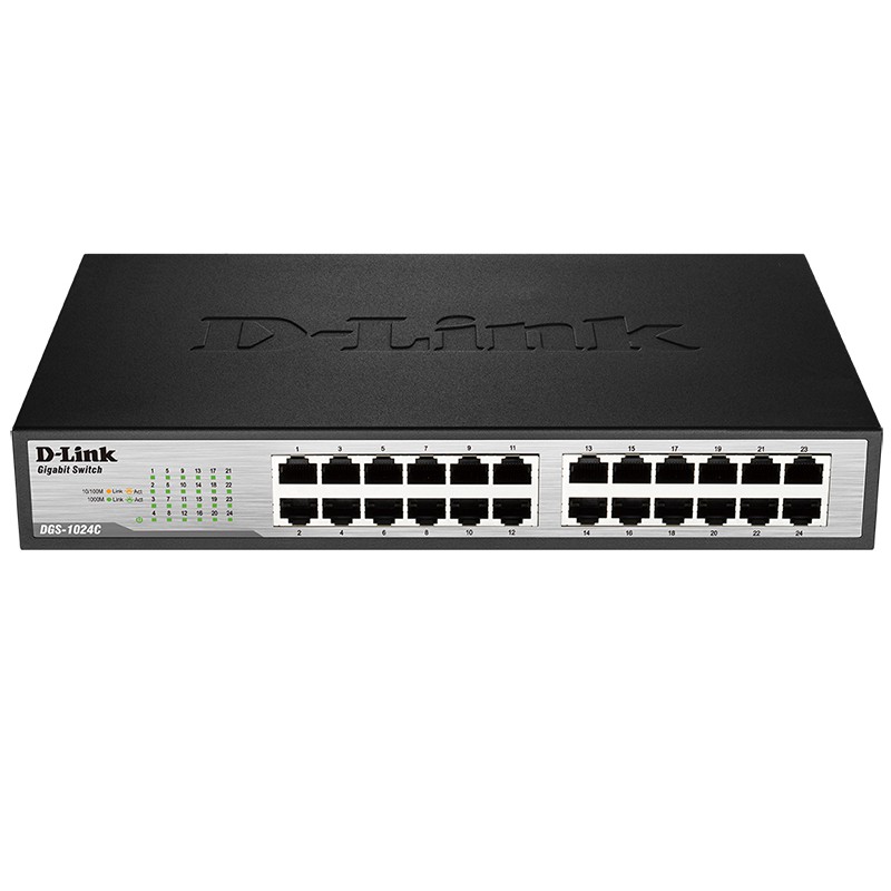Jual Switch D-Link / Dlink 24 Port Unmanaged Gigabit DGS-1024C | Shopee ...