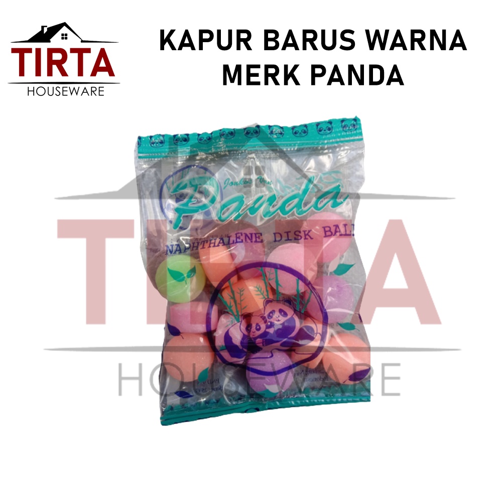Jual KAPUR BARUS WARNA MERK PANDA 25 GRAM / KAMPER WARNA | Shopee Indonesia