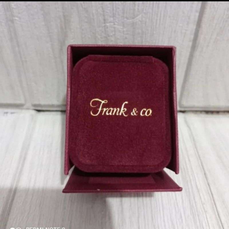 Jual box frank and co ring authentic / kotak frank n co / frank & co ...