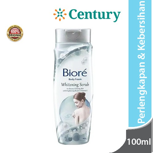 Jual Biore Whitening Scrub Botol 100ml | Shopee Indonesia