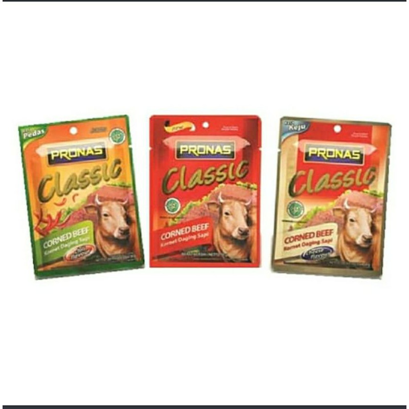 Kornet Sachet Sapi PRONAS Classic 50 gram | Shopee Indonesia