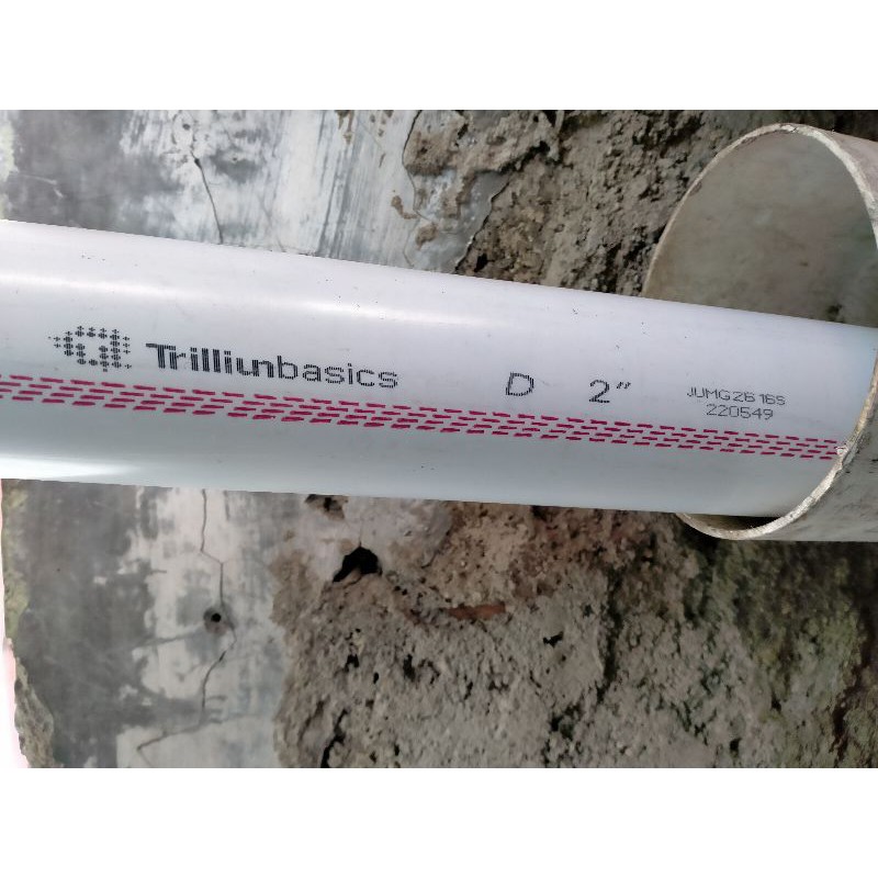 Pipa PVC Trilliun D 2" Inch | Shopee Indonesia