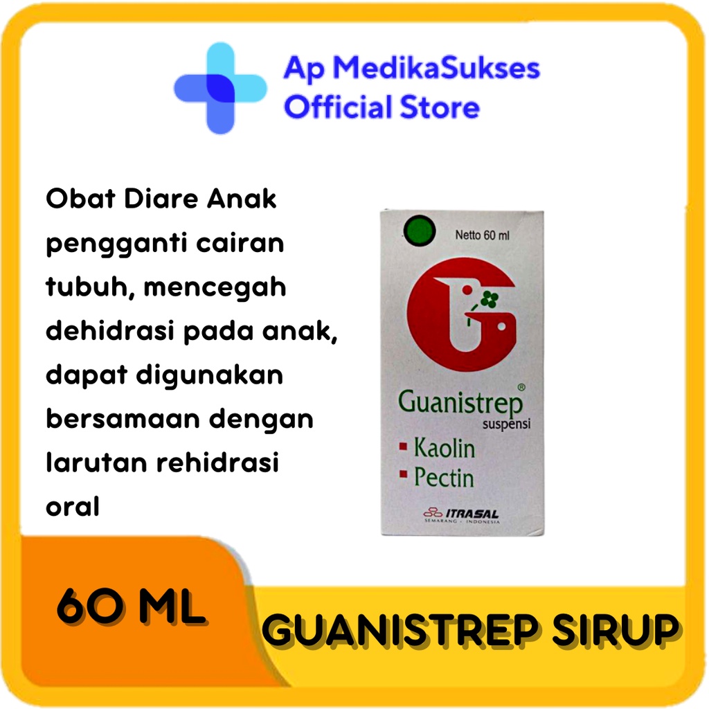 Jual Guanistrep Sirup 60 ml | Shopee Indonesia
