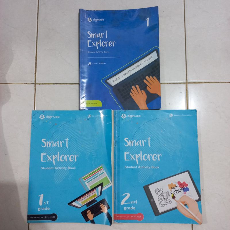 Jual Buku Paket Pelajaran Komputer Smart Exploner Student Activity Book ...