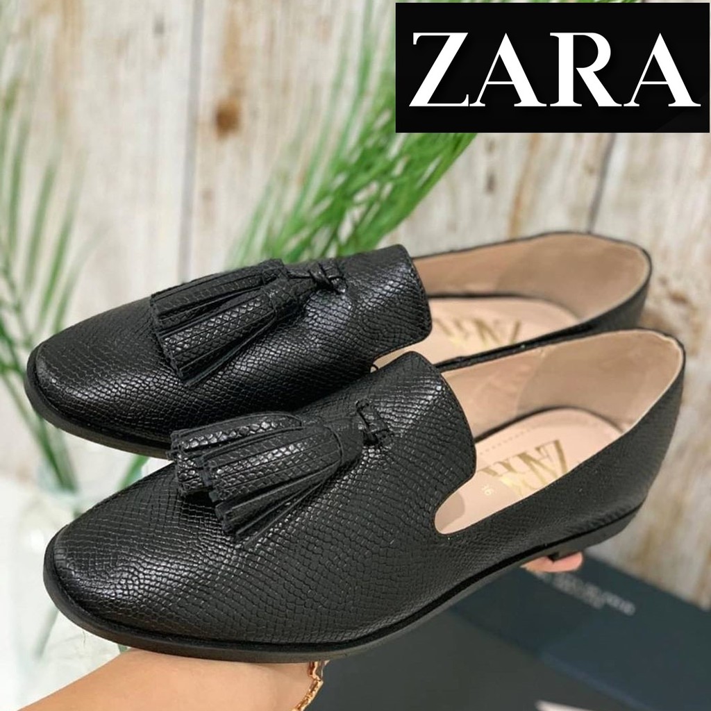 SEPATU FLATSHOES ZARA / SEPATU KERJA BRANDED / SEPATU IMPORT | Shopee ...