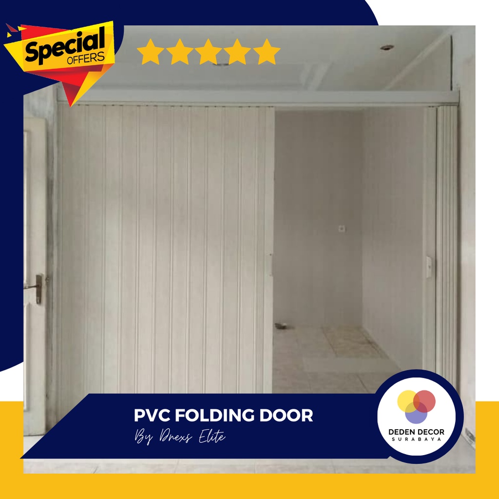 Jual Jual Pintu PVC Folding Door / Pintu Lipat PVC Surabaya | Shopee ...