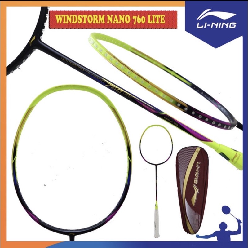 Jual Raket Lining Windstorm Nano 770 Lite | Shopee Indonesia