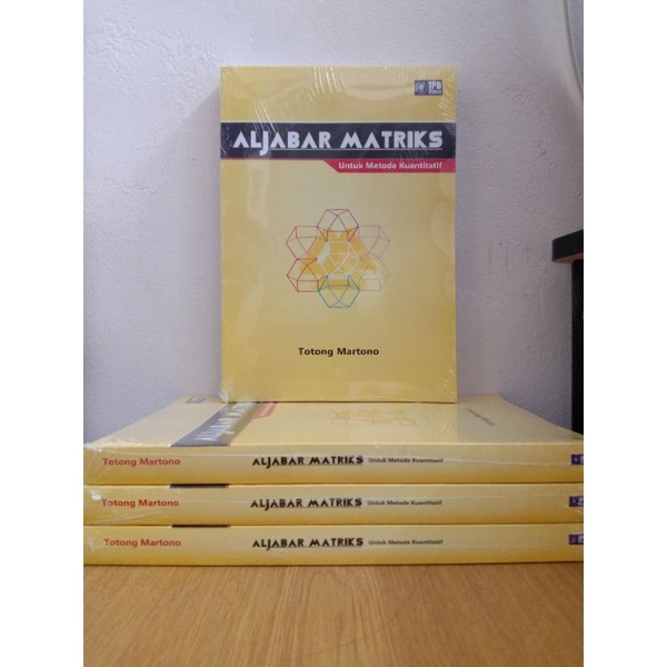 Jual Aljabar Matriks Untuk Metode Kuantitatif (ASLI) Indonesia|Shopee ...