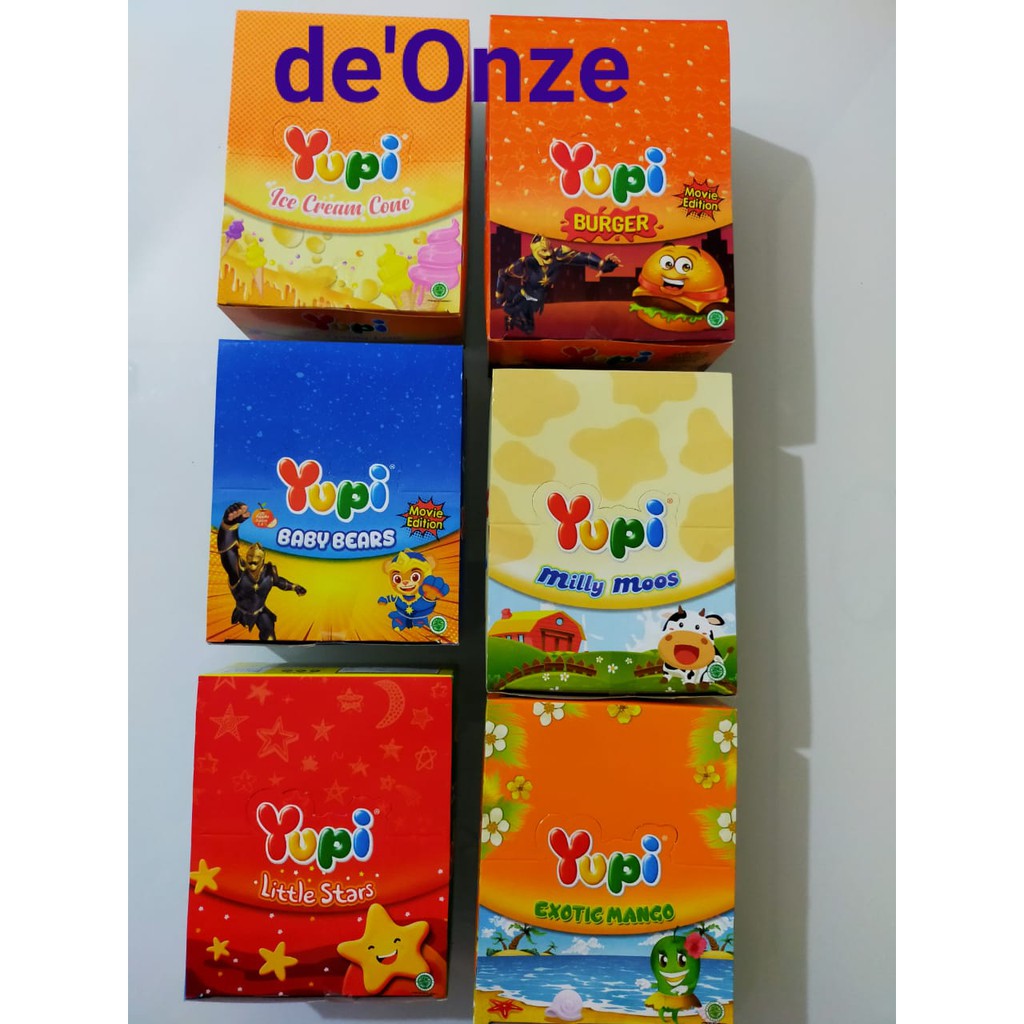 Jual Aneka Permen Yupi Kemasan Box | Shopee Indonesia