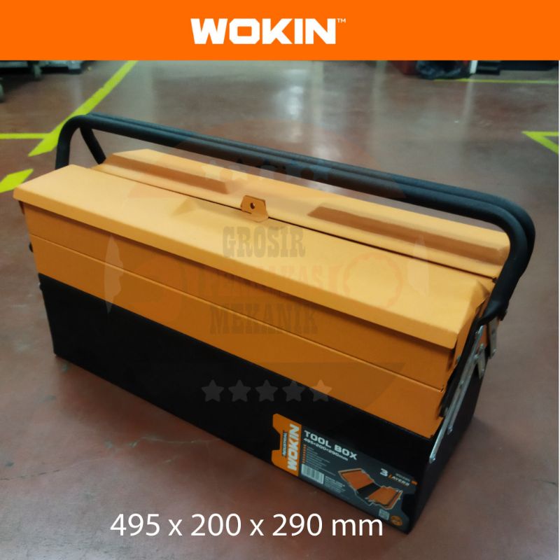 Jual Tool Box Besi 3 Susun Kotak Peralatan Mekanik | Shopee Indonesia