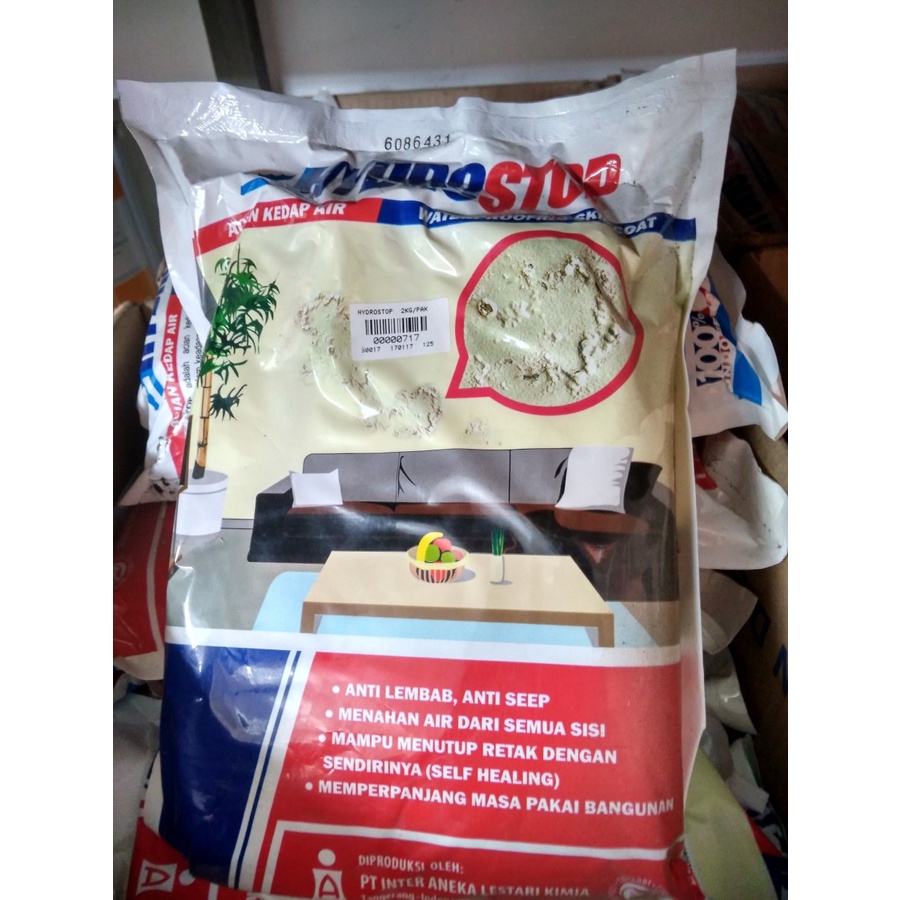 Jual Waterproofing Skimcoat HYDROSTOP / Acian kedap air 2kg | Shopee ...
