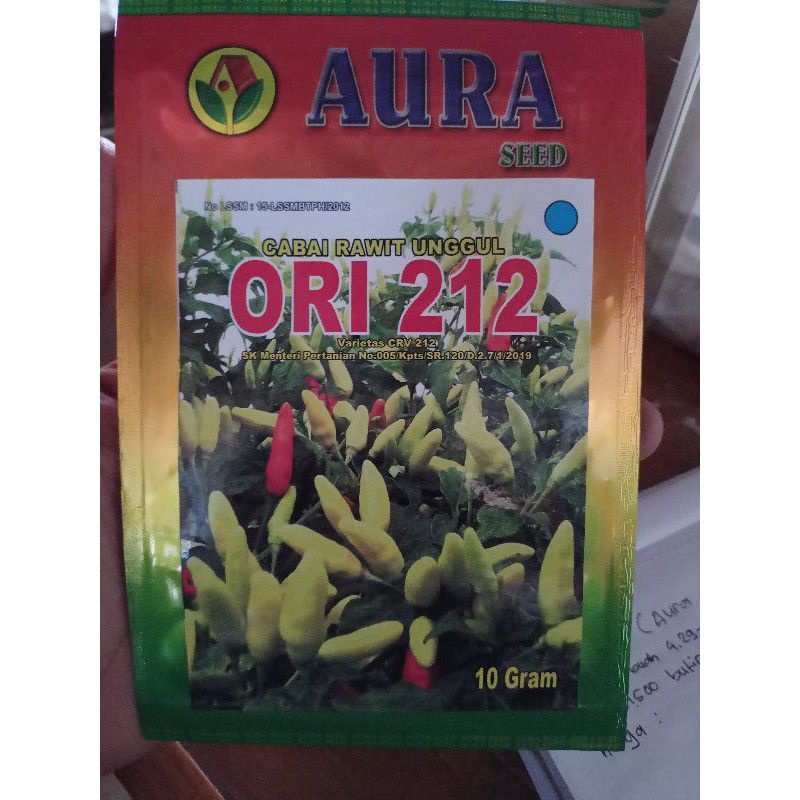 Jual BENIH cabe rawit ORI 212 isi 10g | Shopee Indonesia