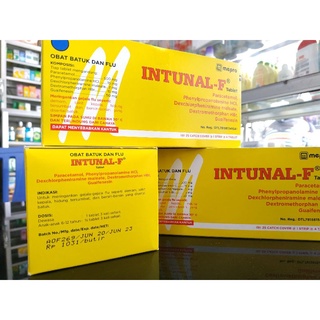 Jual INTUNAL F FORTE 1 BOX @25 STRIP | Shopee Indonesia