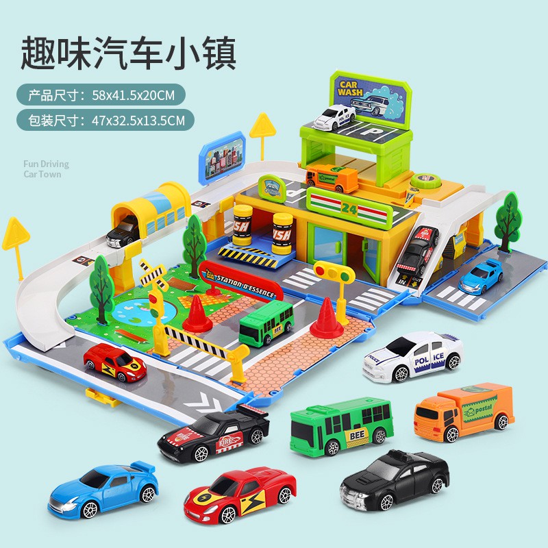 Jual MAINAN ANAK EDUKASI BELAJAR PARKIR KOPER 12 CAR / MOBIL CAR ...