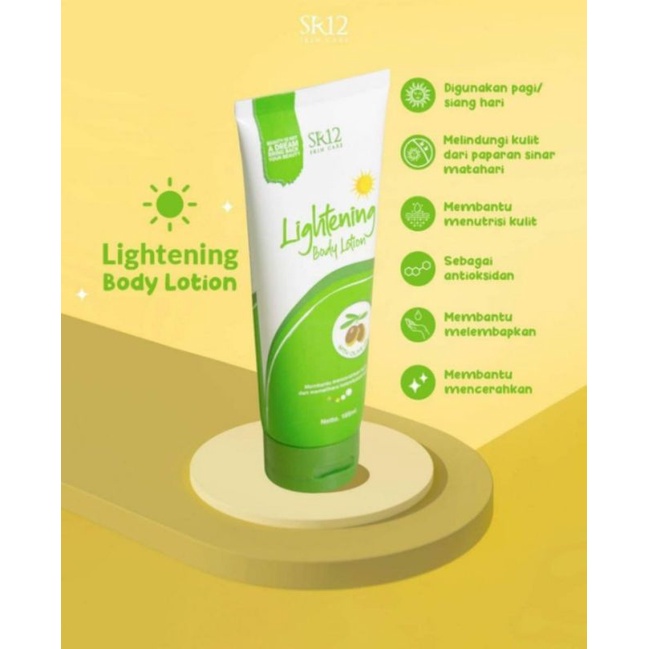 Jual SR12 Lightening body Lotion / siang DAN Whitening body Lotion ...