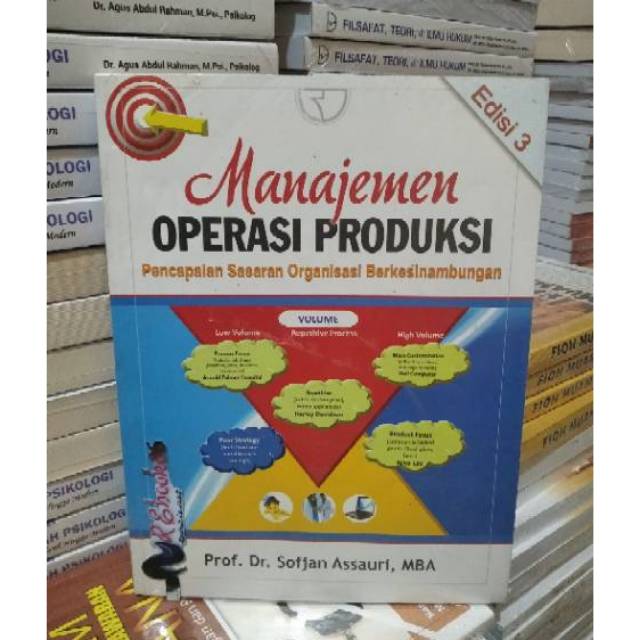 Jual Manajemen Operasi Produksi Edisi 3 - Prof. Dr. Sofjan Assauri #RAJAWALI | Shopee Indonesia