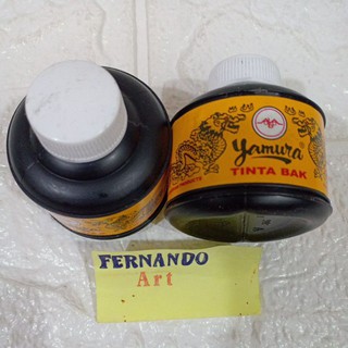 Jual Tinta Cina Yamura/ Tinta Kaligrafi Yamura / Tinta Bak Stempel ...