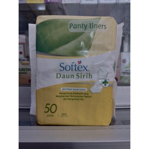 Jual softex daun sirih pantyliner 50pads non perfume | Shopee Indonesia