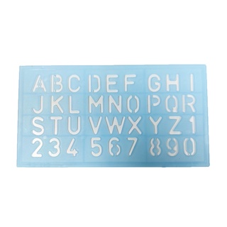 Jual PENGGARIS MAL SABLON HURUF ANGKA BUTTERFLY/ PENGARIS BENTUK HURUF ...