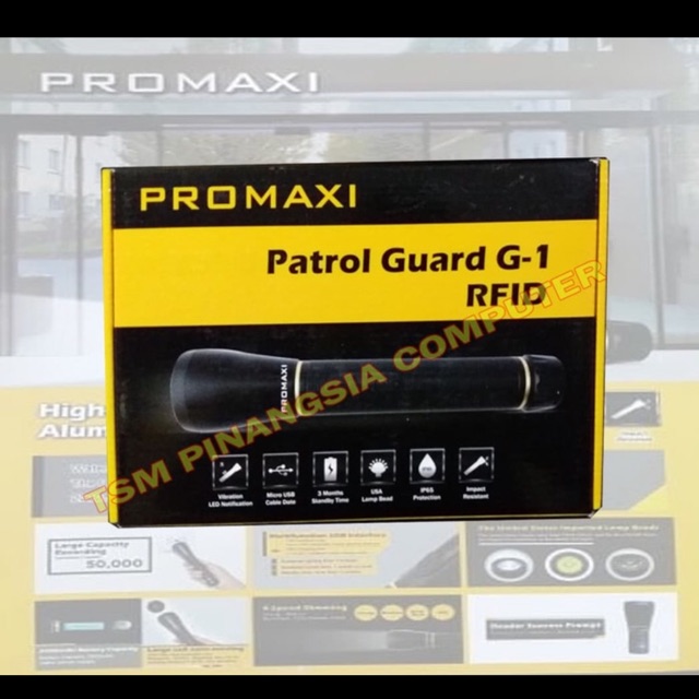 Jual Promaxi G1 RFID Patrol Guard Indonesia|Shopee Indonesia