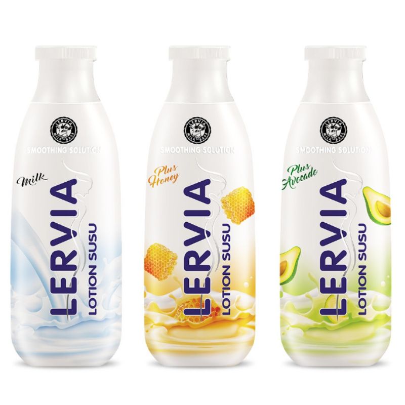 Jual LERVIA LOTION SUSU 200 ML (BOTOL) | Shopee Indonesia