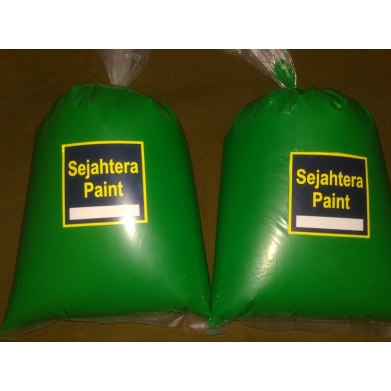 Jual Cat Tembok Kiloan // Hijau Tua | Shopee Indonesia