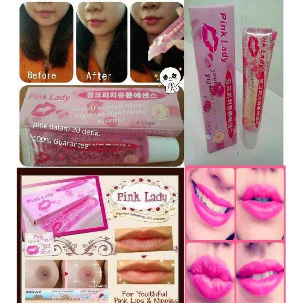 Jual Pink Lady Youthful Pink Nipple Pigment Lightening Essence | Shopee ...