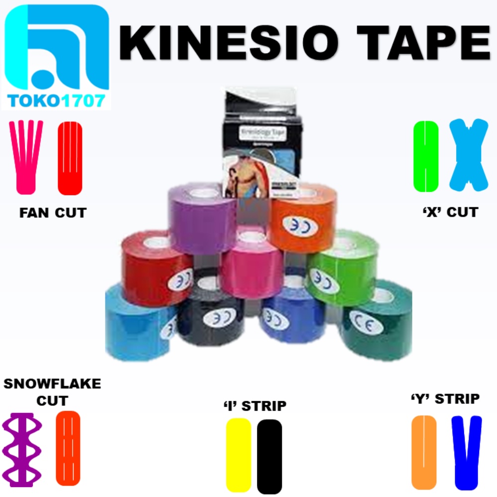 Jual KINESIO TAPE KINESIOLOGY WRIST TAPE ACCESORIS OLAHRAGA PRIA WANITA SEPAKBOLA FUTSAL UKURAN ...