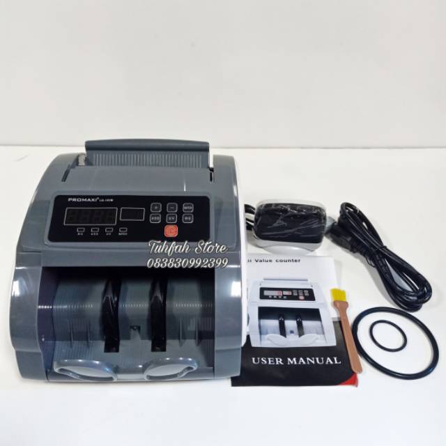 Jual Mesin Hitung Uang Promaxi LD 10VM Money Counter UV New Mesin ...