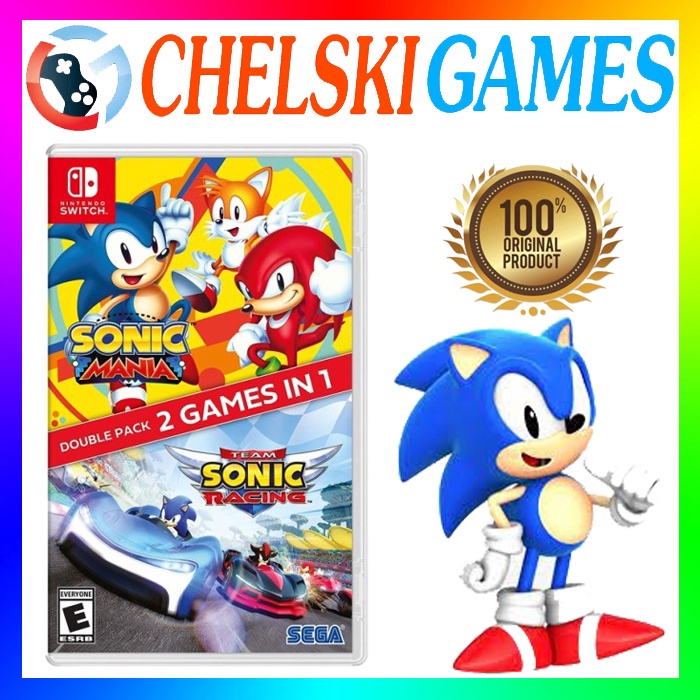 Jual Nintendo Switch Sonic Mania + Team Sonic Racing Double Pack | Shopee Indonesia