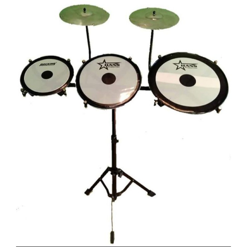 Jual DRUM TAM - TAM SATU SET DAN 2 SIMBAL free stik | Shopee Indonesia