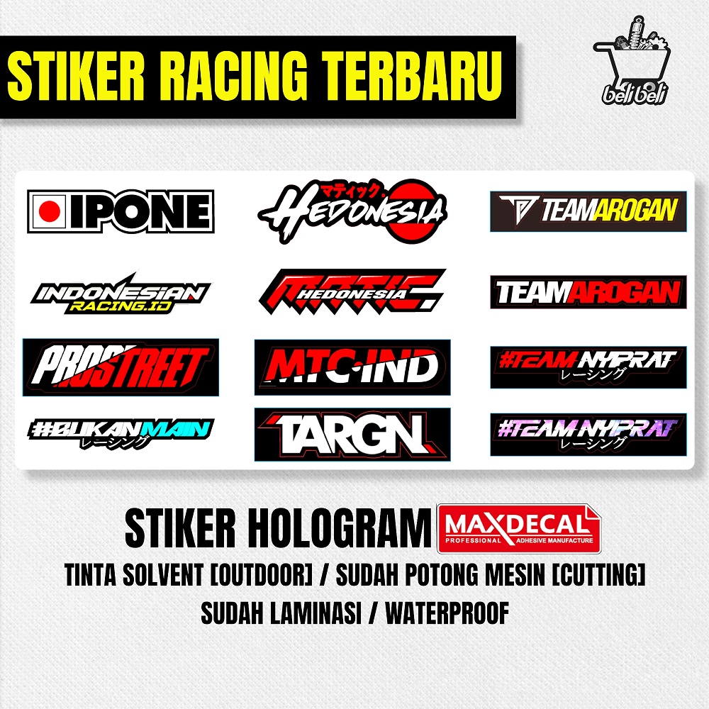 Jual stiker racing terbaru / stiker motor / stiker sponsor / stiker ... Jual stiker racing terbaru / stiker motor / stiker sponsor / stiker ...