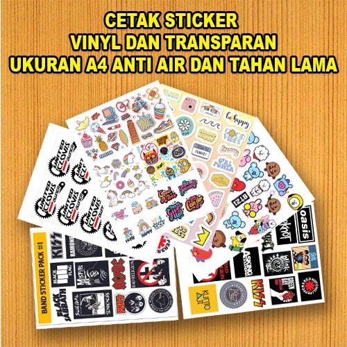 Jual Stiker Vinyl, stiker Transparan, stiker Hvs, Stiker Chromo Ukuran ...