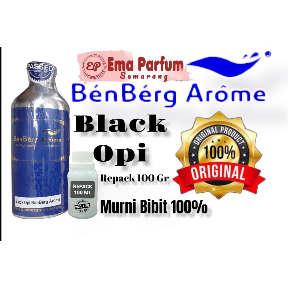 Jual (REPACK 100 GR)BIBIT PARFUM BLACK OPI BY BENBERG AROME | Shopee ...