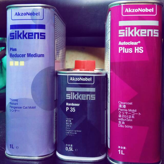 Jual Clear Sikkens HS Satu set Reducer | Shopee Indonesia