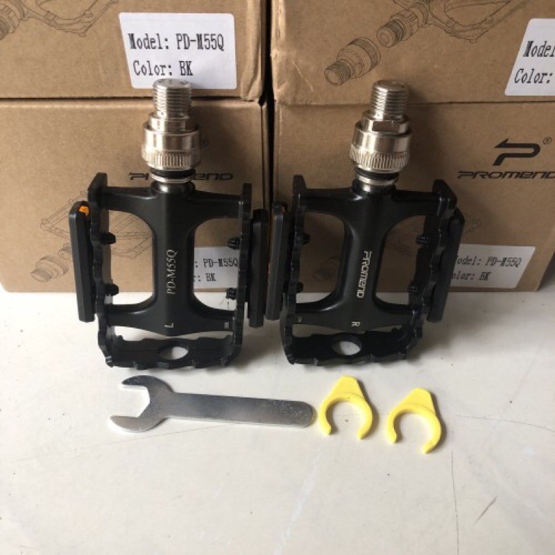 Jual pedal PROMEND M55Q black sepeda lipat qr (quick release) | Shopee Indonesia