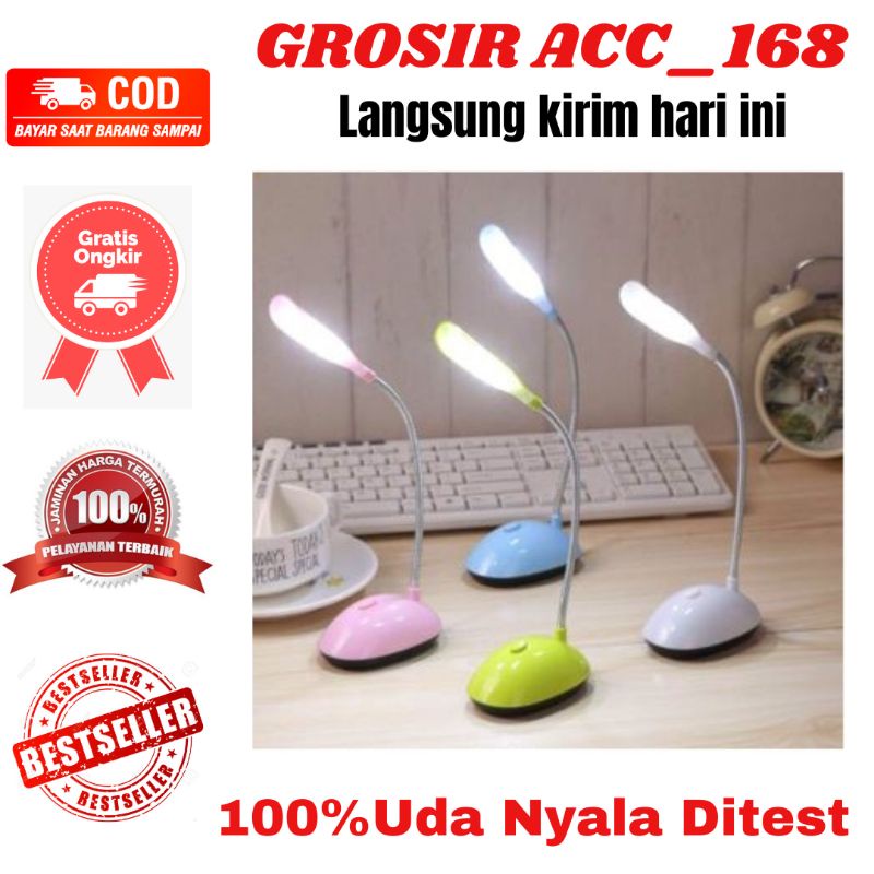 Jual Lampu Belajar V-7188/Lampu Led Meja Belajar Mini Lipat Pakai ...