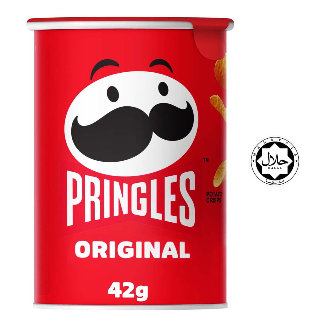Jual Pringles Merah kecil 47gram Rasa Original atau Sour Cream Harga ...